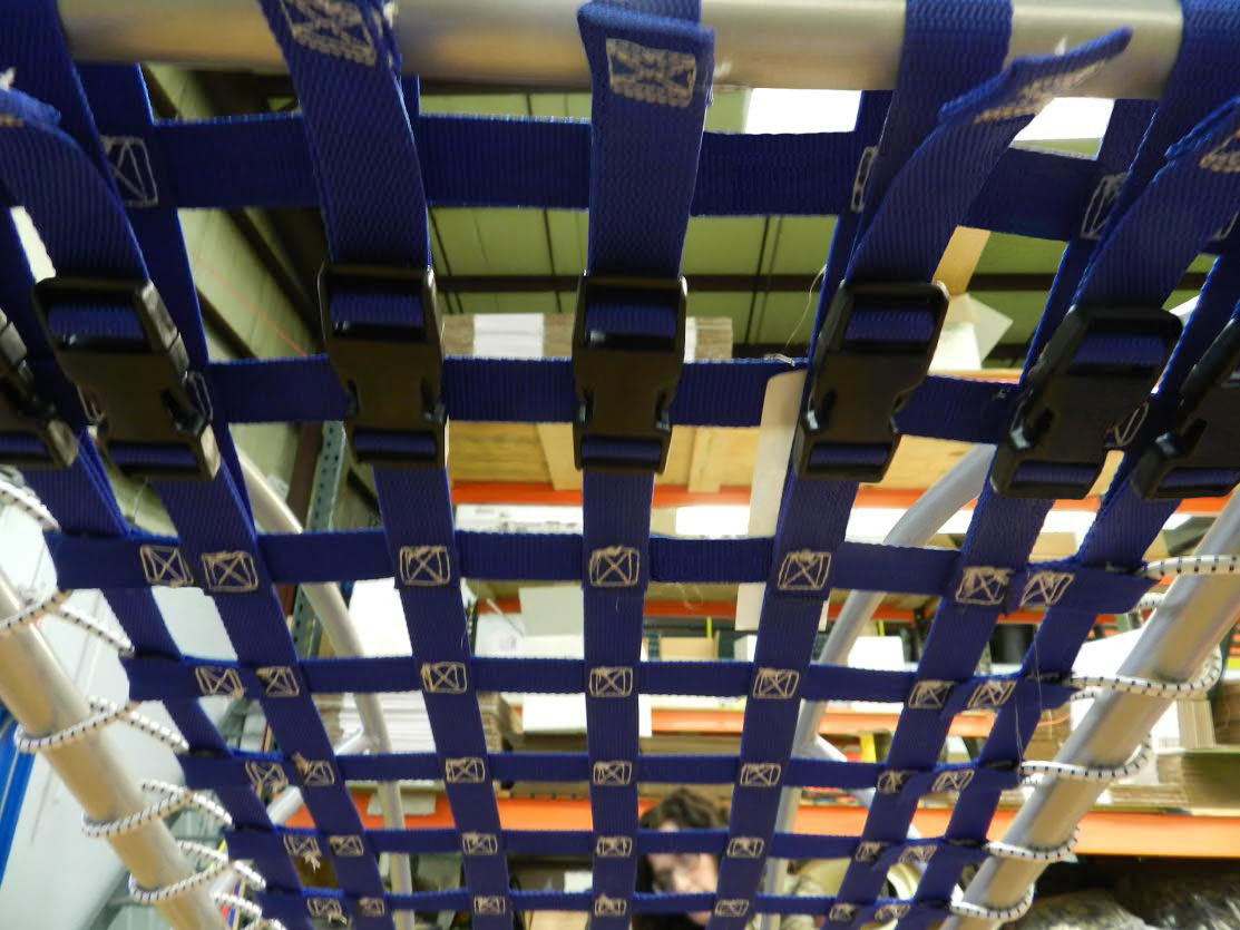 1" Webbing Cargo Net With Loops | Order Custom Made Nets Cut to Order ...
