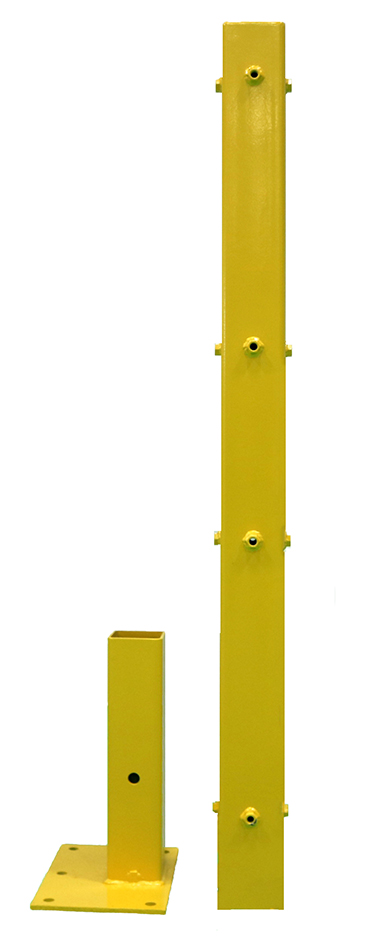 Above-Ground Post Mounted Loading Dock Safety Net